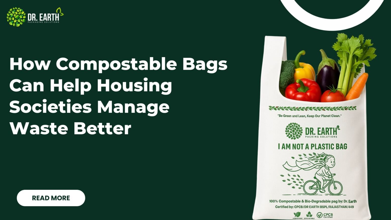 Top Compostable Bags in India | Dr. earth