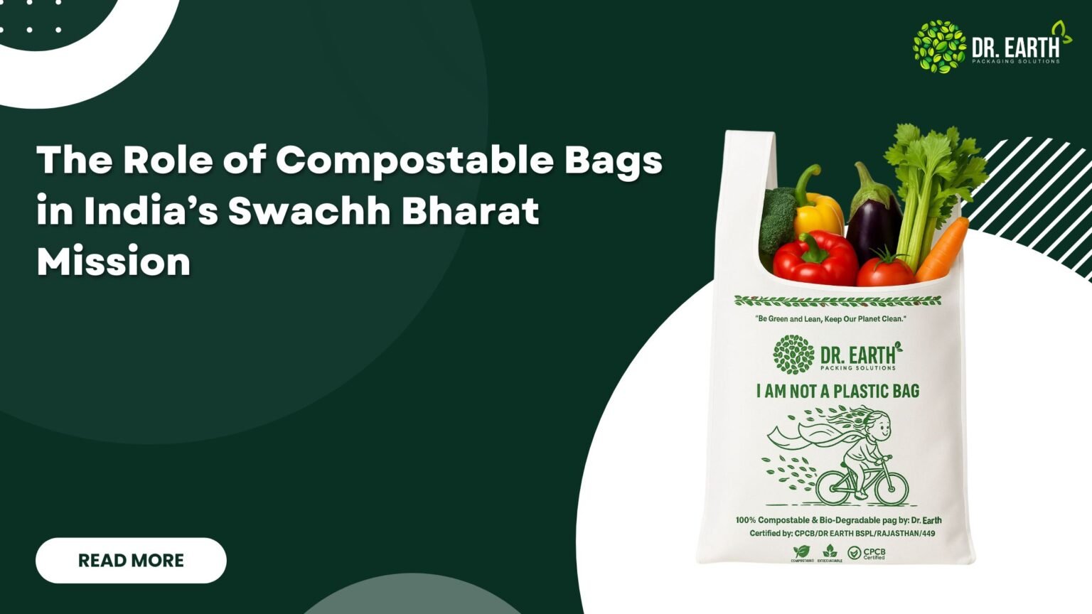 Top Compostable Bags in India | Dr. earth
